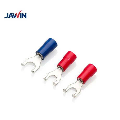 Insulated Flanged Fork Spade Terminal - Buy Insulated Fork terminals ...